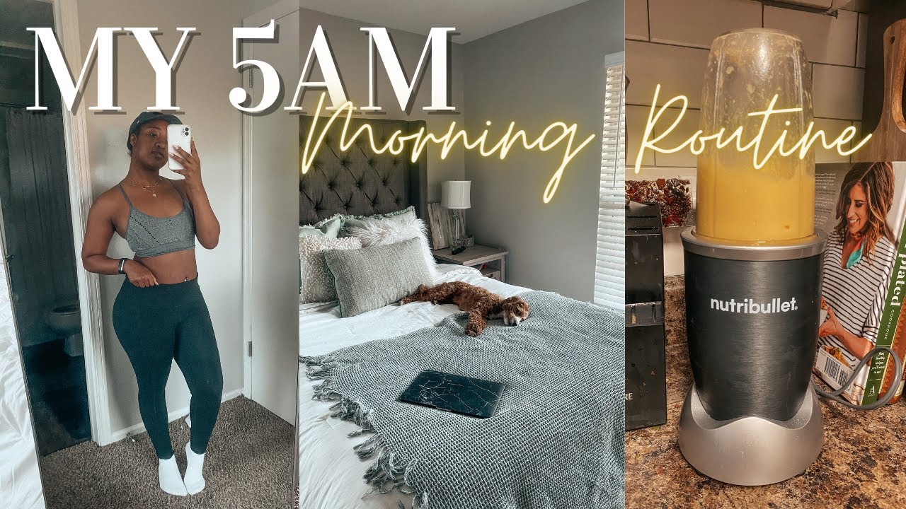 MY NEW 5AM MORNING ROUTINE 2021 | To Start a Productive Day - YouTube