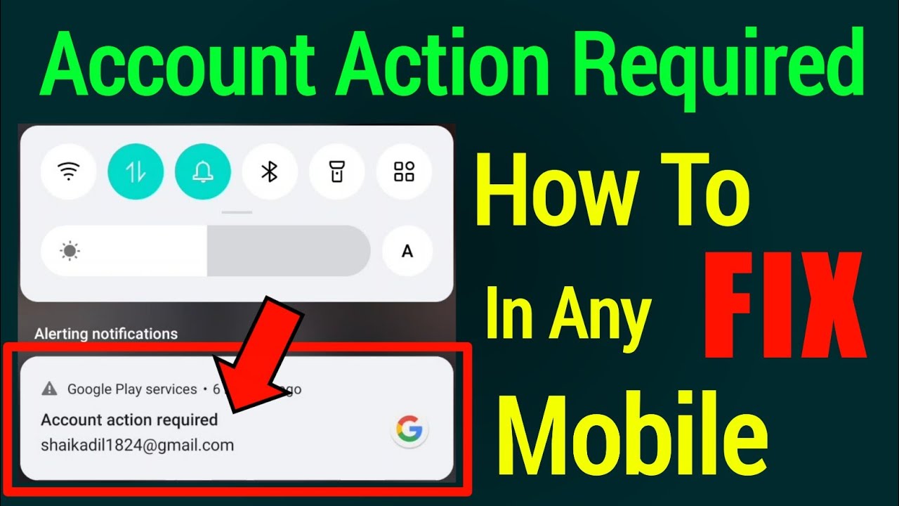 account action required | gmail account action required | account ...