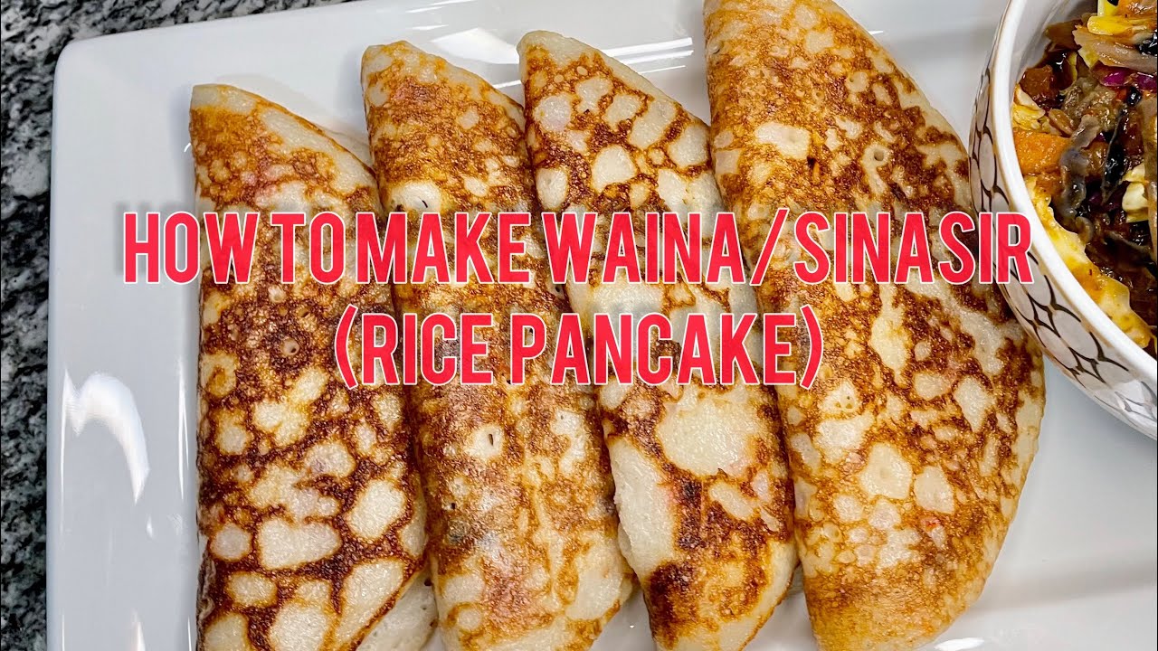 How to Make waina/Sinasir(Rice pancake) / A simple and detailed recipe ...