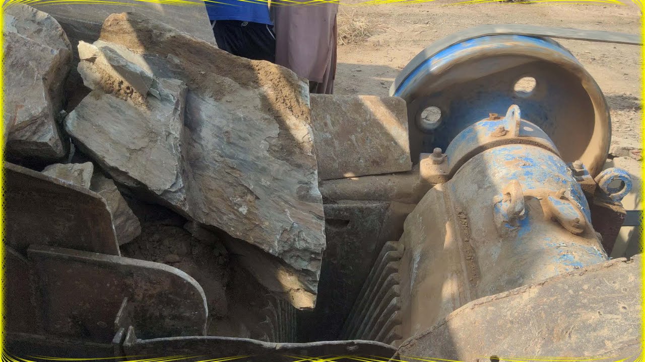 WOW‼️ Amazing Quarry Primary Rock Crushing Machine Working | Satisfying ...