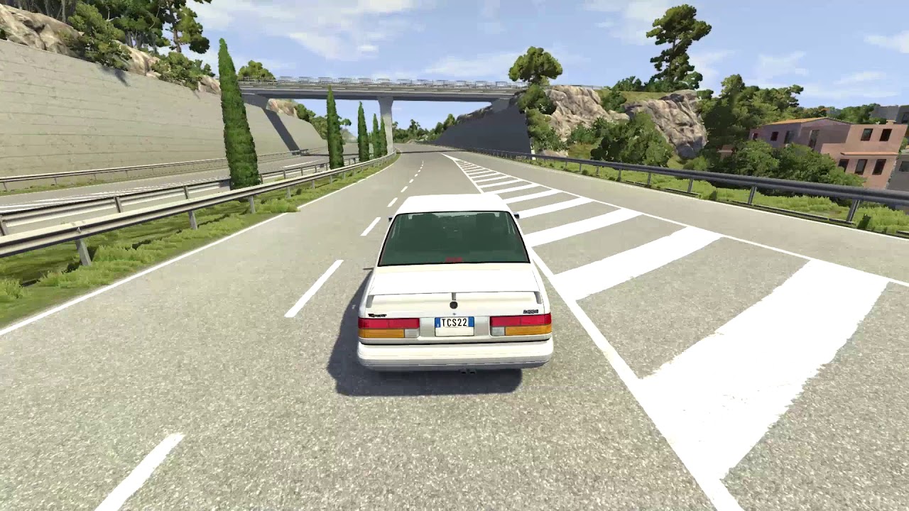 Driving Around Italy Map In BeamNG.drive - YouTube