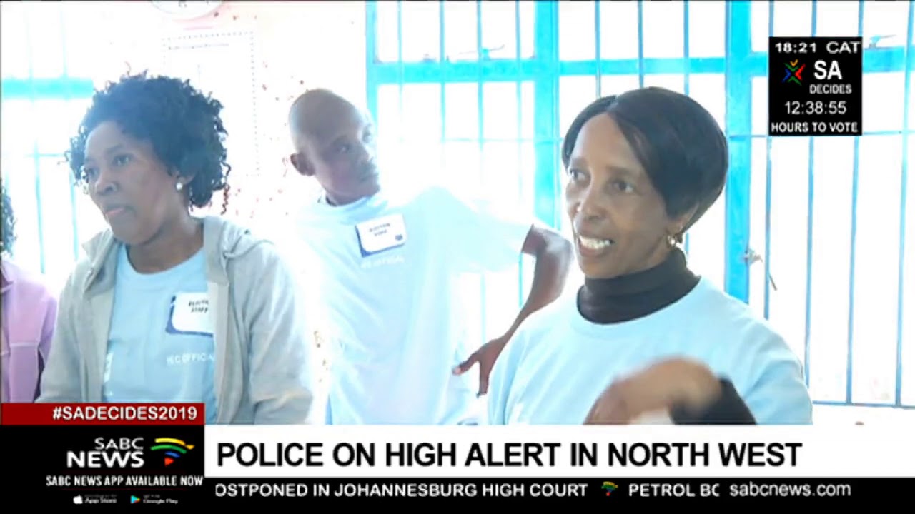 Police on high alert in North West - YouTube