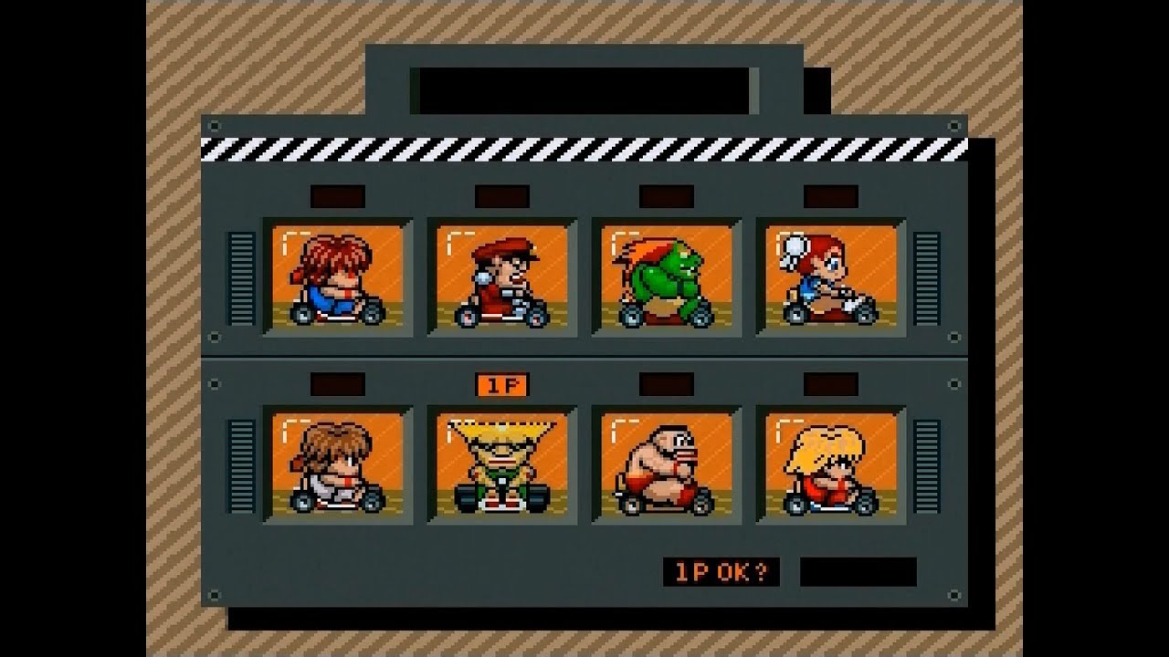 Hyper Street Kart: Fighter Cup 100cc (Real SNES Capture) - YouTube