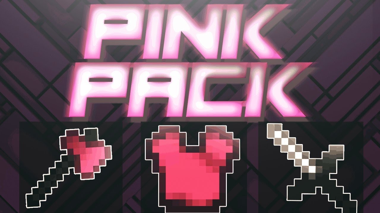 PINK TEXTURE PACK x16 | +Fps Boost | PvP Pack - YouTube