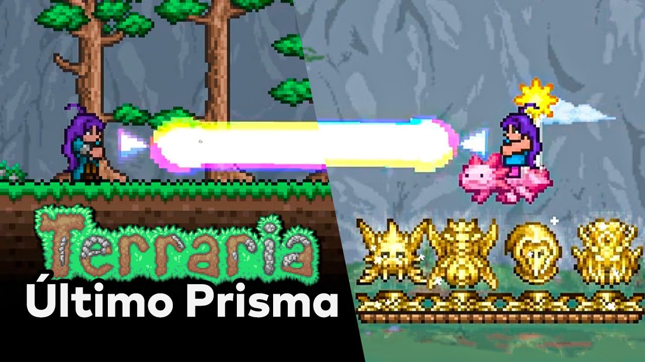 Me paso Terraria PERO, comienzo con el Último Prisma | Maggieozs - YouTube