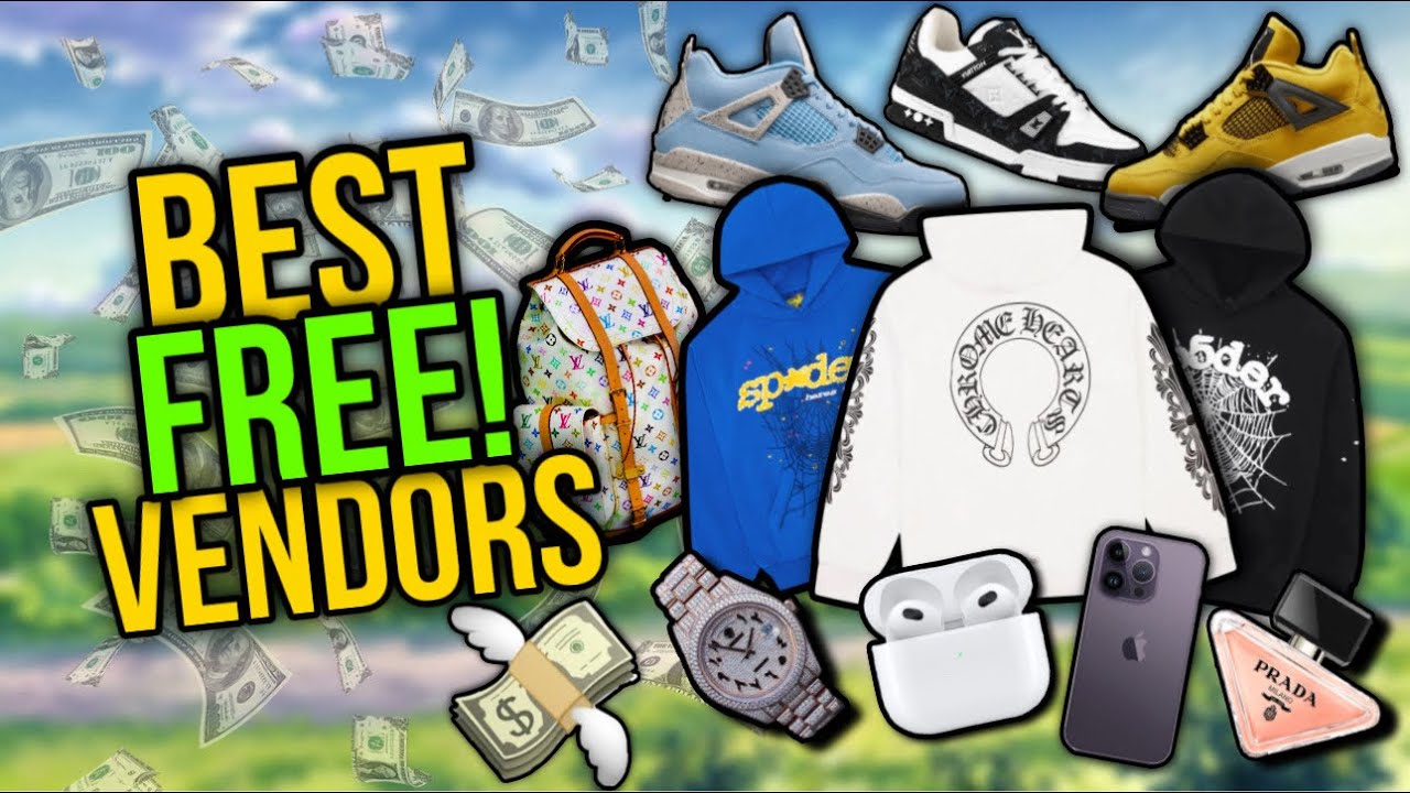 BEST FREE VENDORS FOR RESELLING! (safe and affordable) - YouTube