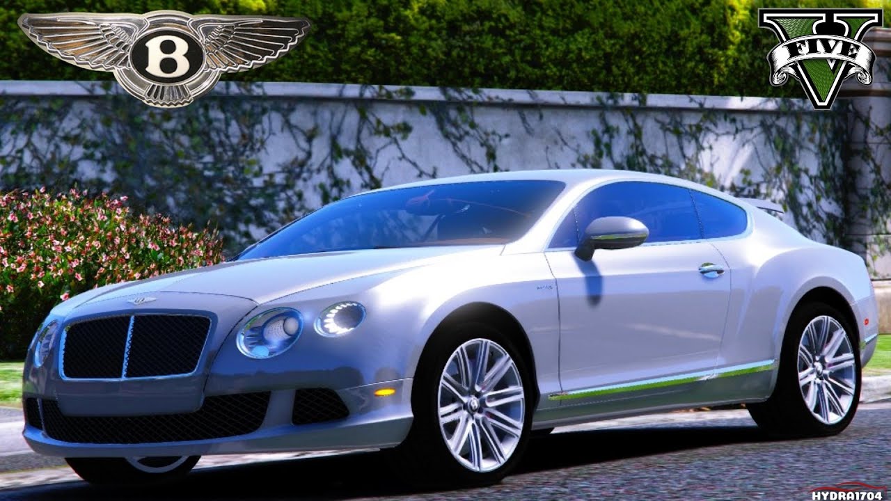 2013 Bentley Continental GT Speed Test Drive - GTA V (Graphics MOD)ASMR ...