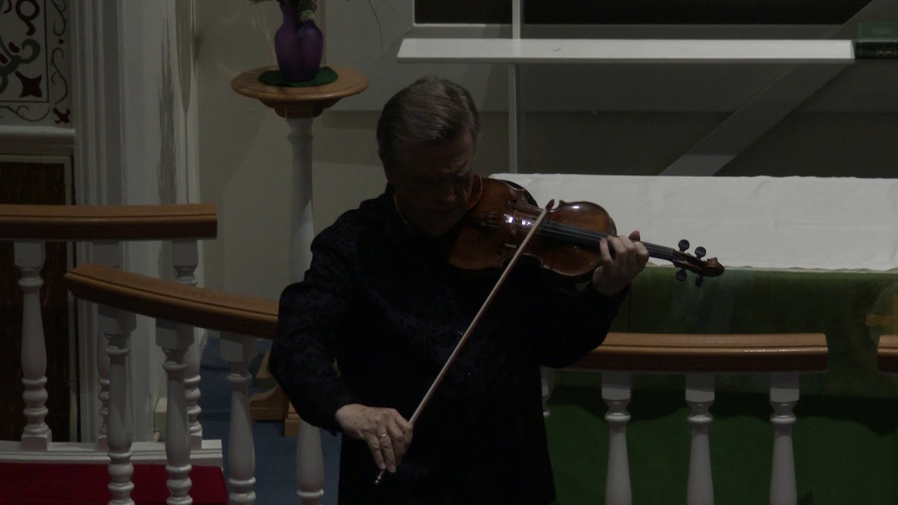 James Buswell - “Sonata for Solo Violin” Opus 27, No.2 - YouTube