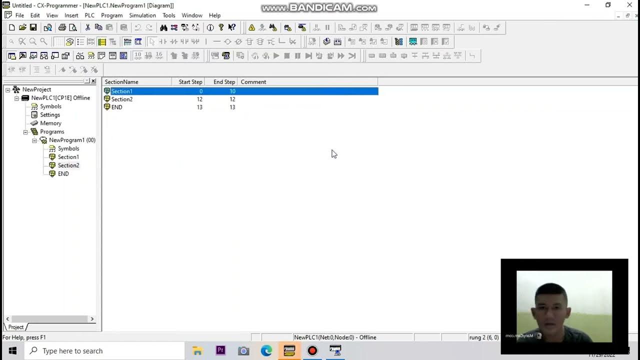 CARA MENGGUNAKAN INSTRUKSI MEMORY IL & ILC PADA CX-PROGRAMMER - YouTube