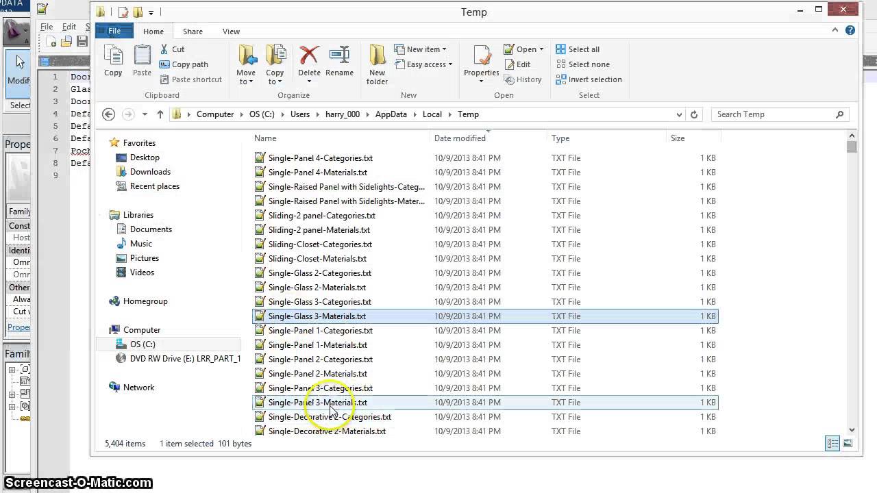 Get Categories & Materials from multiple Revit families - YouTube