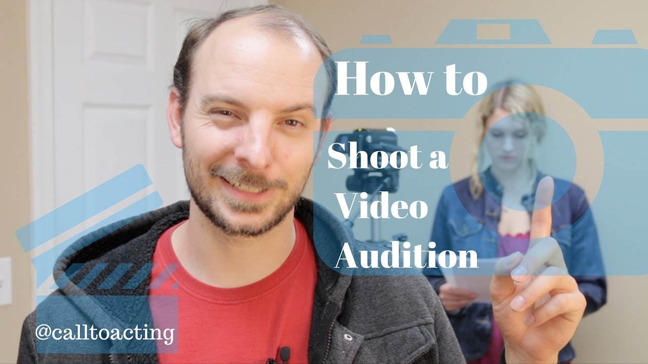 How to Shoot a Video Audition (simple set-up) - YouTube