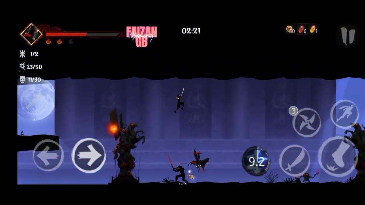 Ninja Raiden Revenge | Chapter 1 Level 10 | Adventure begins | Tenda ...