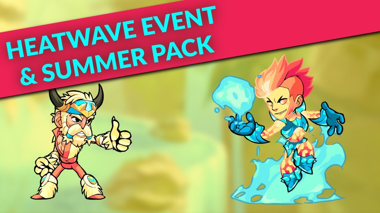 Heatwave Event & Summer Pack Info! - Brawlhalla Dev Stream Montage ...