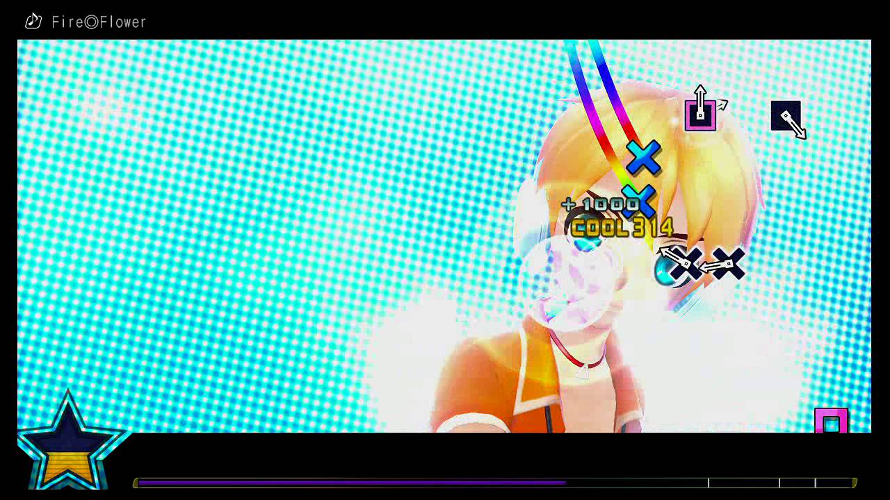 PS3 Project DIVA F - Fire Flower EXTREME Perfect - YouTube
