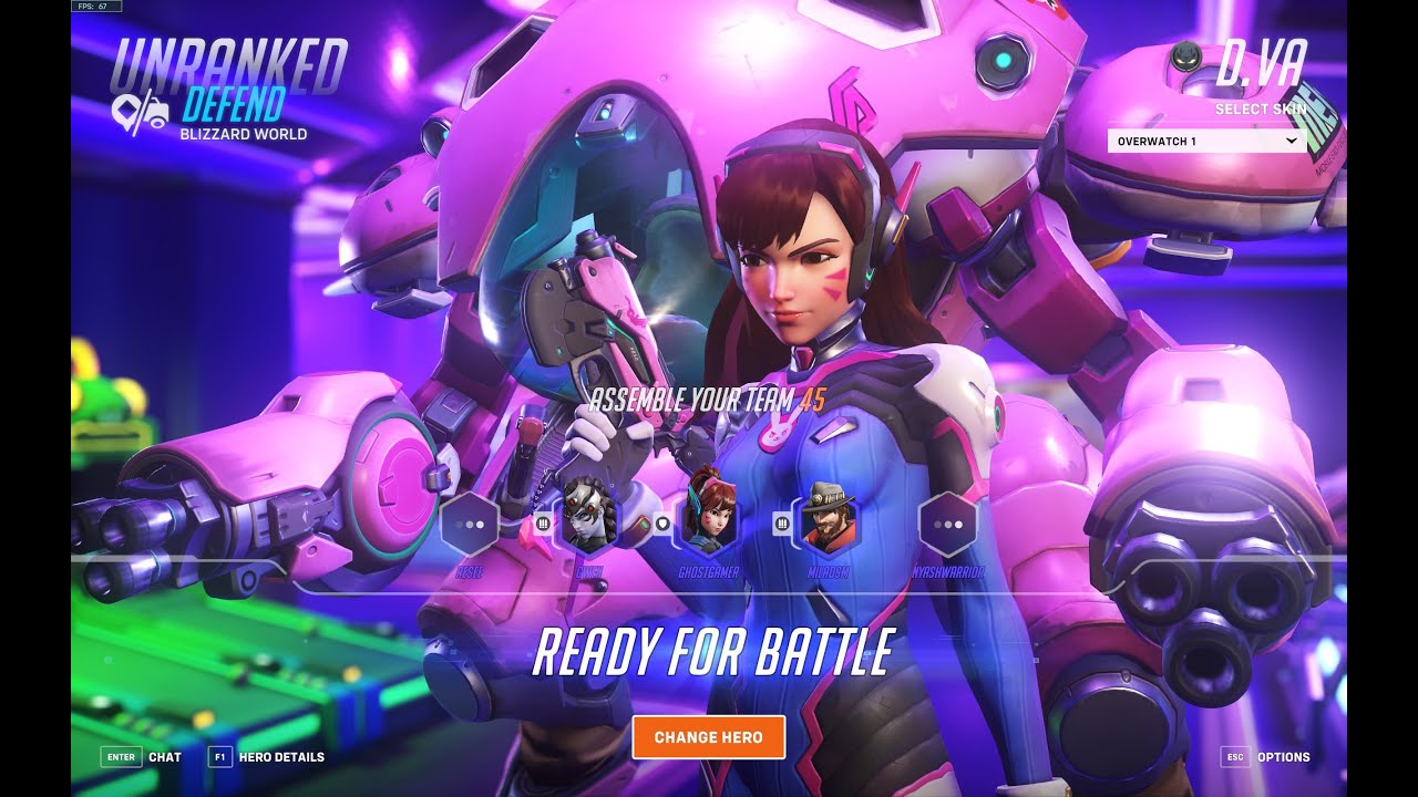 overwatch dva gameplay - YouTube