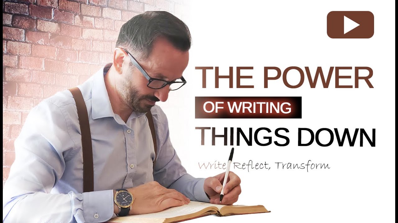 The Science of Writing Things Down !! - YouTube