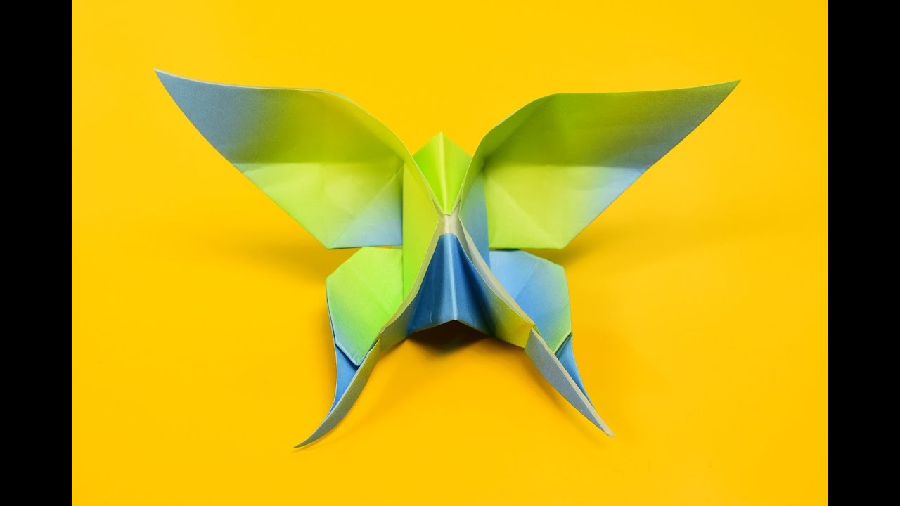 Swallowtail Butterfly Origami YouTube swallowtail-butterfly-origami-youtube