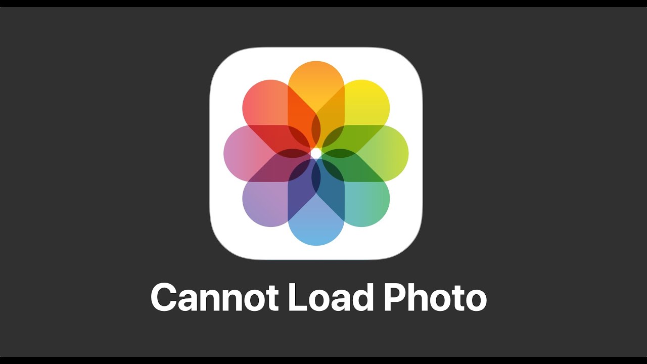 Cannot Load Photo On iPhone Fix - YouTube