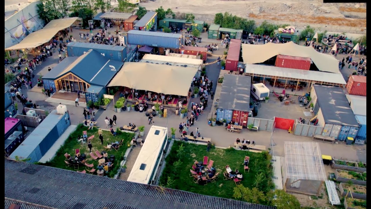 L'expérience Quartier Libre : Rénovation d'une friche à Rouen - YouTube