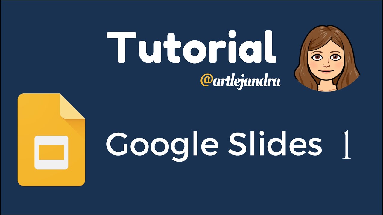 TUTORIAL GOOGLE SLIDES 1 para crear presentaciones - YouTube