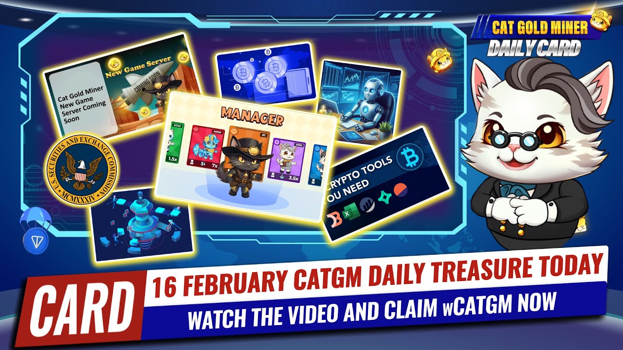 16 February CATGM Daily Treasure Today⚡️CAT GOLD MINER OFFICIAL - YouTube