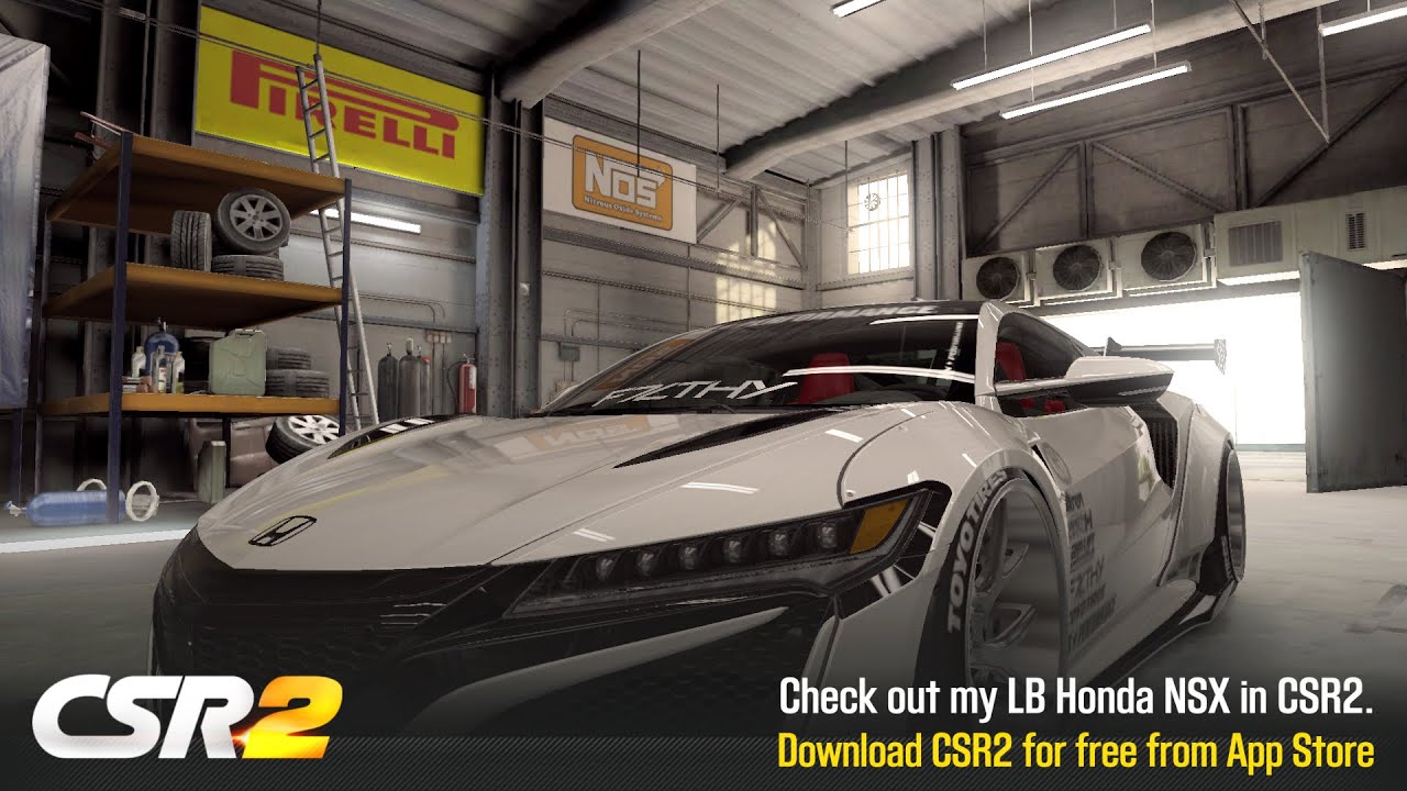【CSR2】LB NSX (purple), shift & tune for 10.430 - YouTube