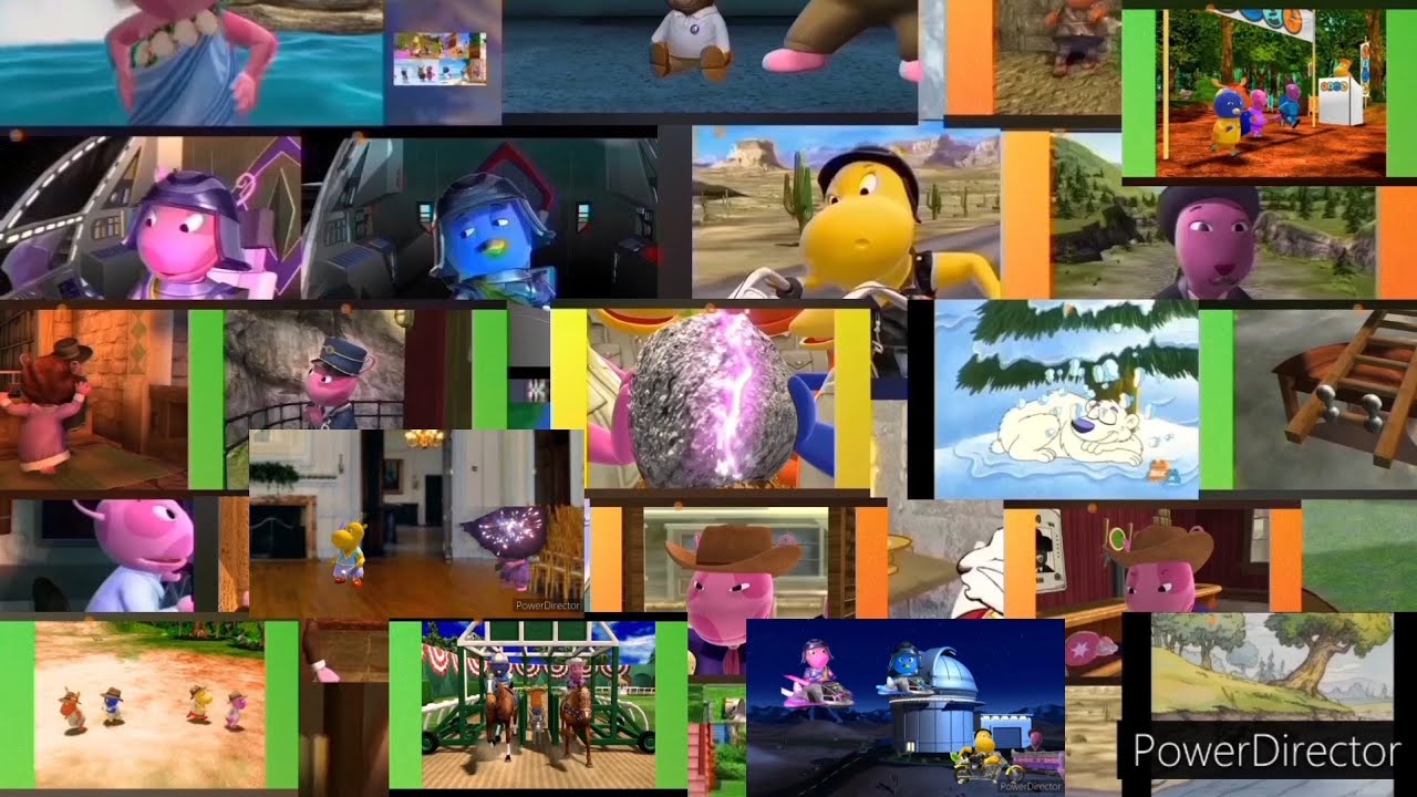 Backyardigans Uniqua The Crystal Pablo The Villains Tasha The Bikers ...