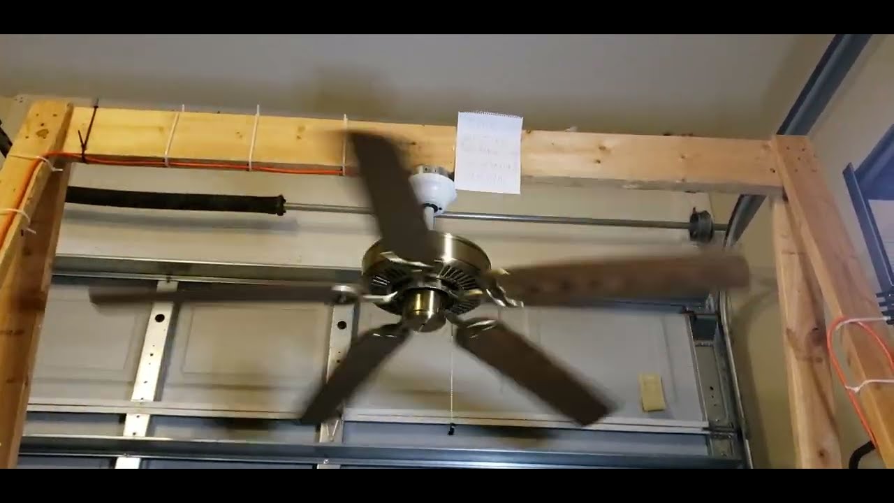 Hampton Bay Accu Breeze Ceiling Fan - YouTube