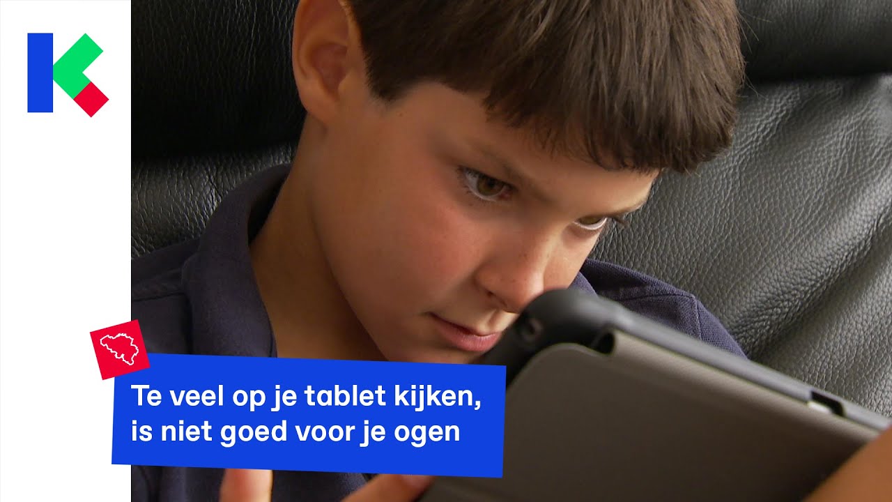Te veel op je tablet? Niet goed voor je ogen! - YouTube
