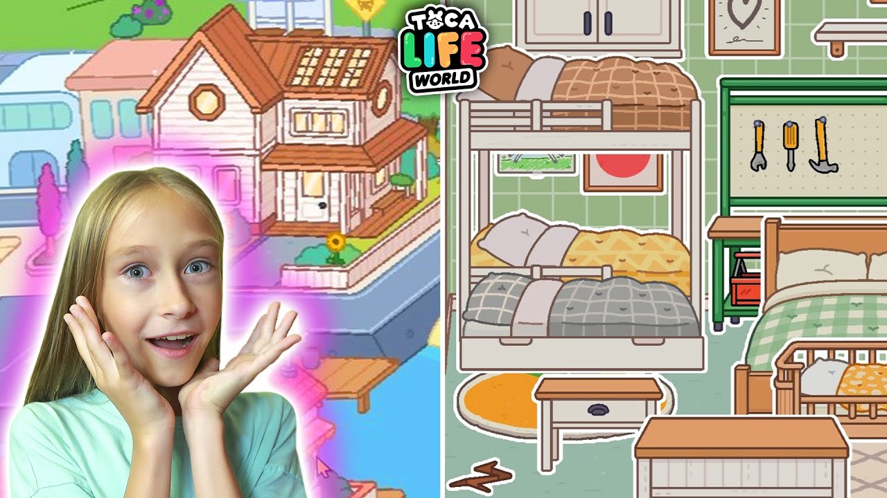 Реакція на новий найбільший родинний будинок в Тока Бока - YouTube