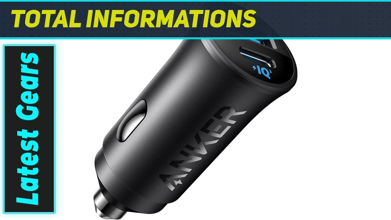 Best Compact Car Charger? Anker 30W Dual-Port Tested! - YouTube