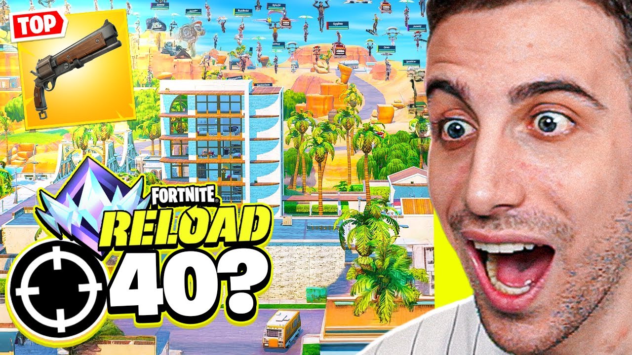 40 KILL WIN in UNREAL RELOAD... *QUASI* Fortnite ITA! - YouTube