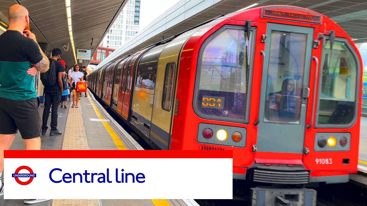 ⁴ᴷ⁶⁰ Exploring London's Central Line - YouTube