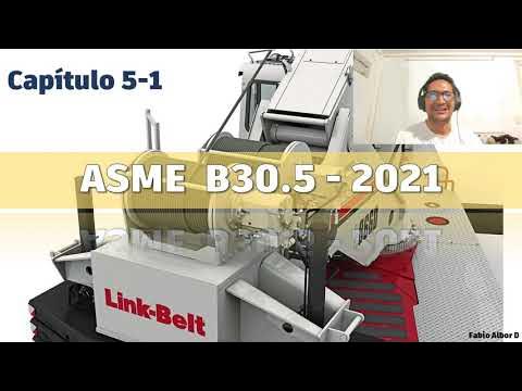 TABLA DE CARGA SEGÚN ASME B30.5 - YouTube