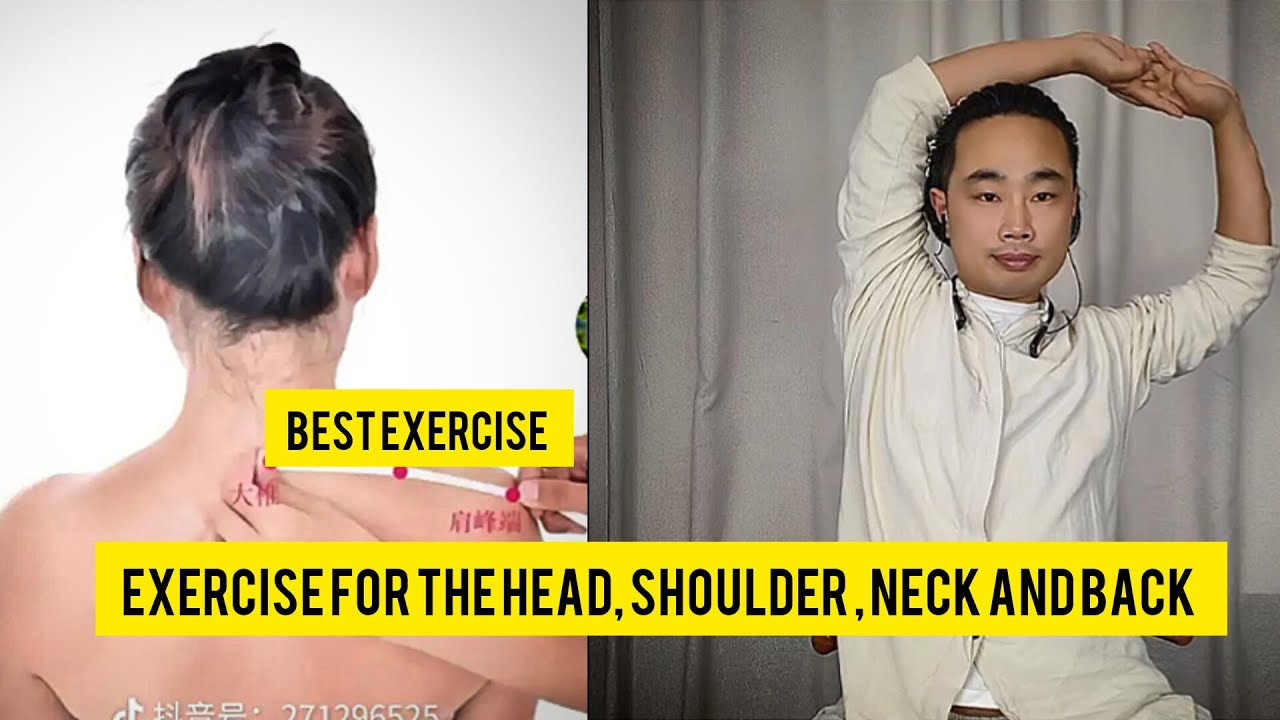 exercise for the head, shoulder neck and back - YouTube