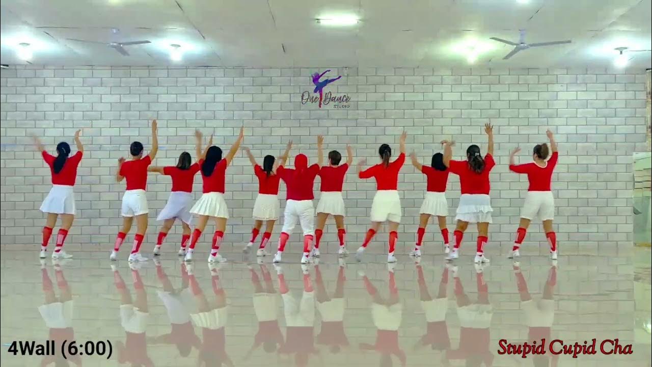 Stupid Cupid Cha Line Dance Improver Demo YouTube stupid-cupid-cha-line-dance-improver-demo-youtube
