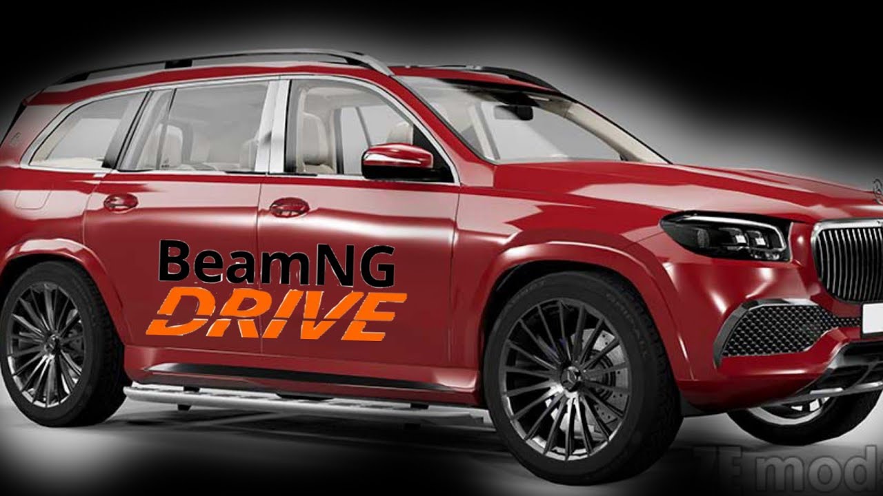 BeamNG drive |Mercedes-Maybach GLS 600 X167|Autobahn GERMANY - YouTube