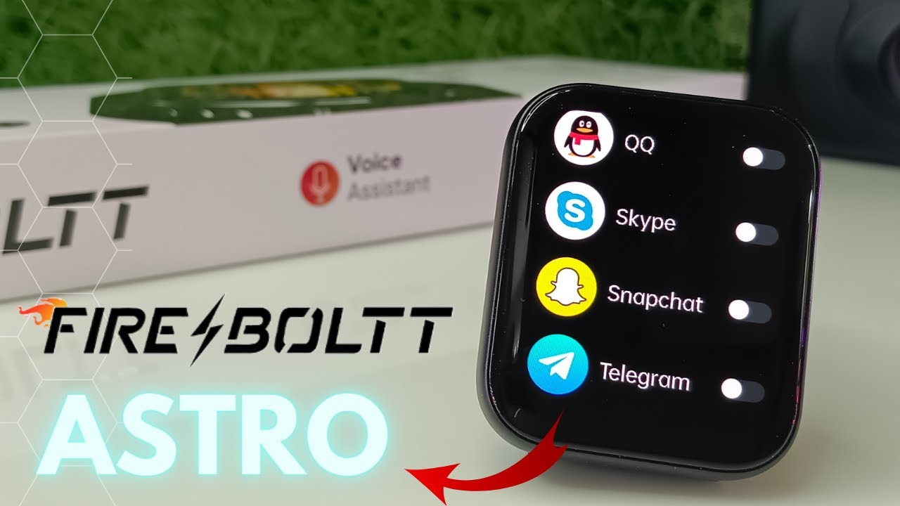 Fire boltt Astro Smartwatch Unboxing & Review -Best Amoled Smartwatch ⚡ ...