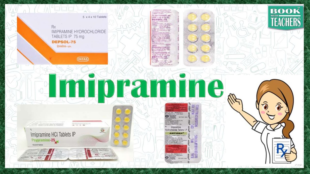 What Is Imipramine: Indications, Dose Form, Contraindications, Side ...