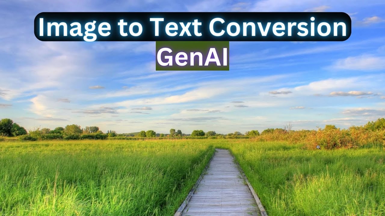 Image To Text using GenAI (Computer Vision) - YouTube