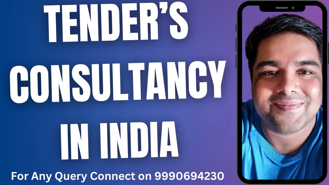 Tender consultancy in India I Tender Help I Tender Consultants - YouTube