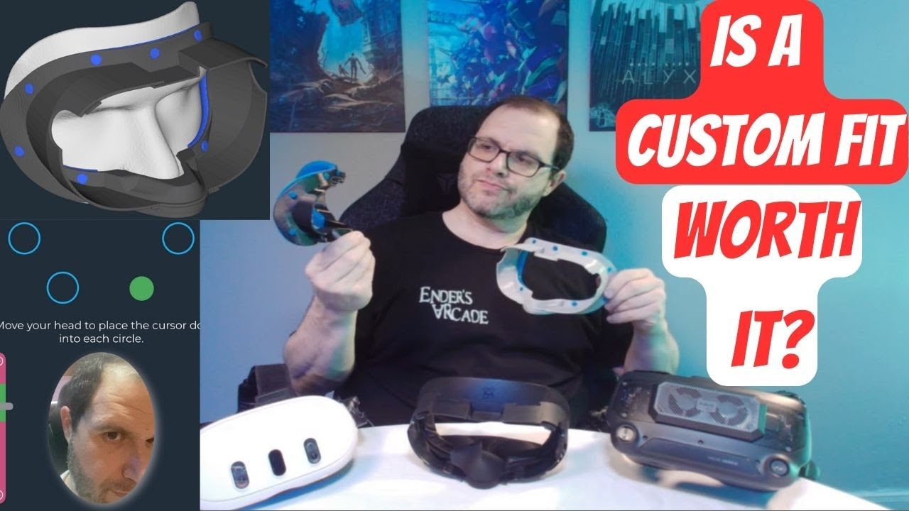 Review of Custom Fit Facial Interface for Quest 3 and Index from Oblik ...