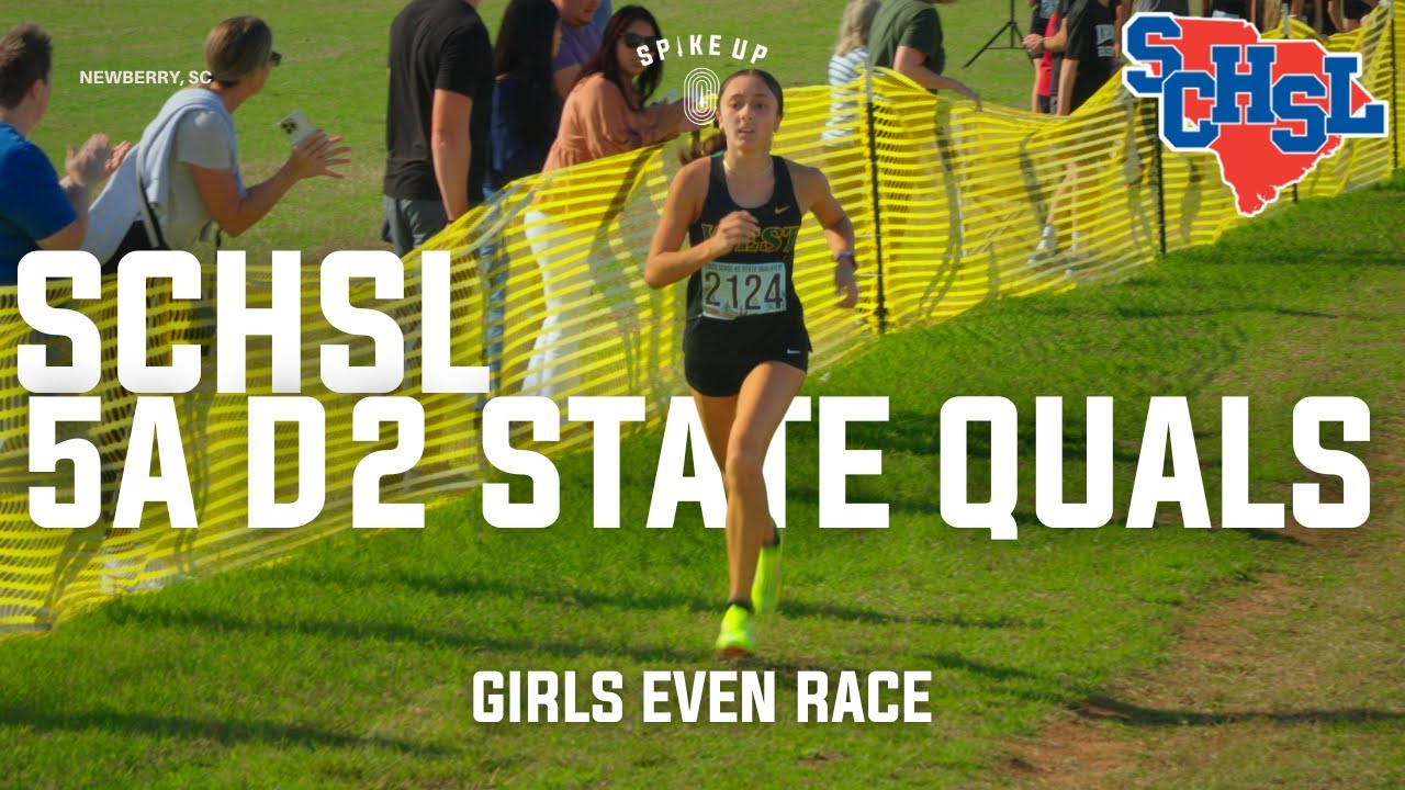 SCHSL State Qualifiers | 5A D2 Girls Even Race - YouTube