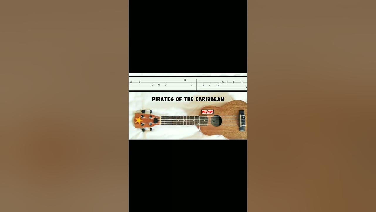 Pirates of the Caribbean tab ukulele tutorial - YouTube
