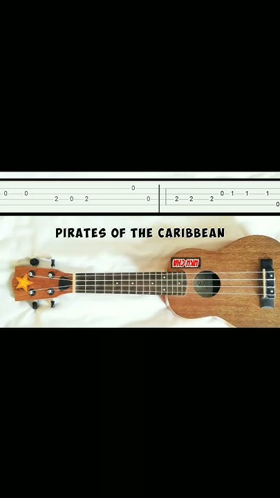 Pirates of the Caribbean tab ukulele tutorial - YouTube