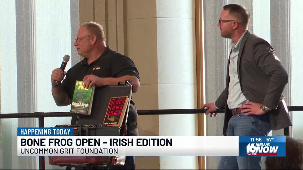 Uncommon Grit Foundation kicks off Irish Edition of Bone Frog Open - YouTube