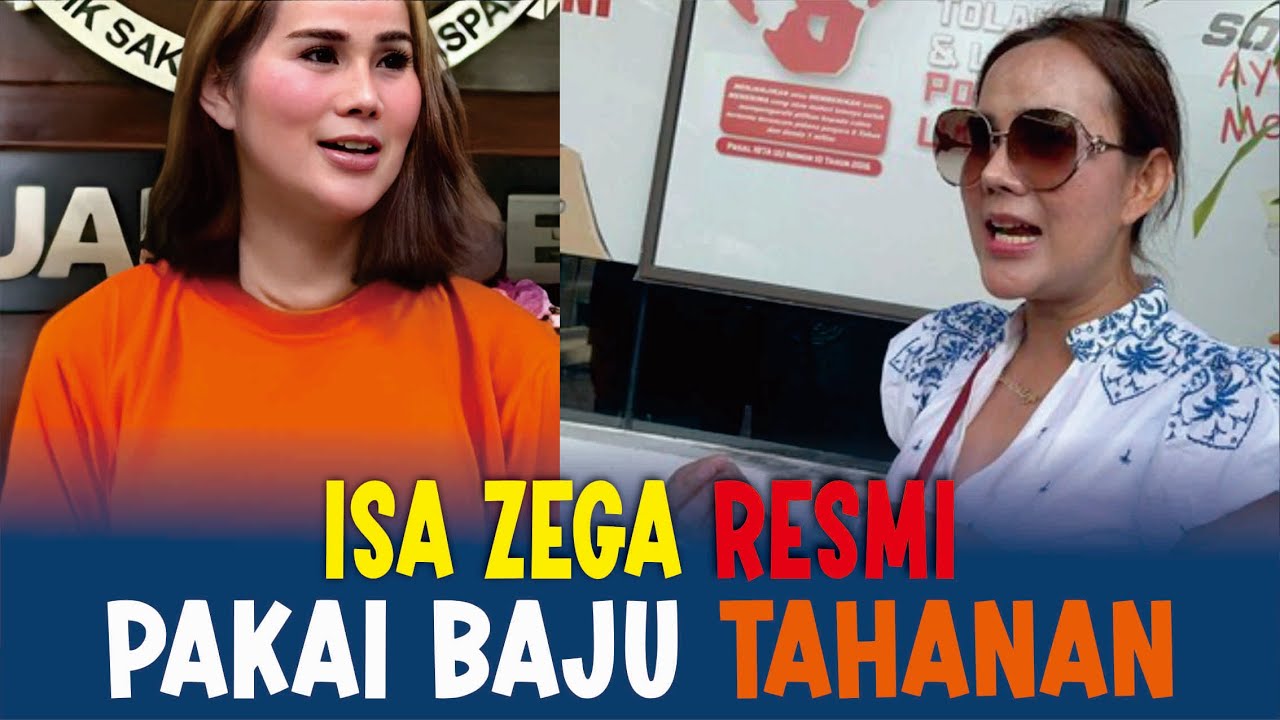 🔴BREAKING NEWS Isa Zega Resmi Ditahan Polda Jatim, Kaget Lihat Ada ...