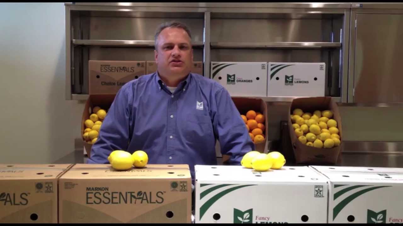 Markon First Crop and Essentials Choice Lemons - YouTube