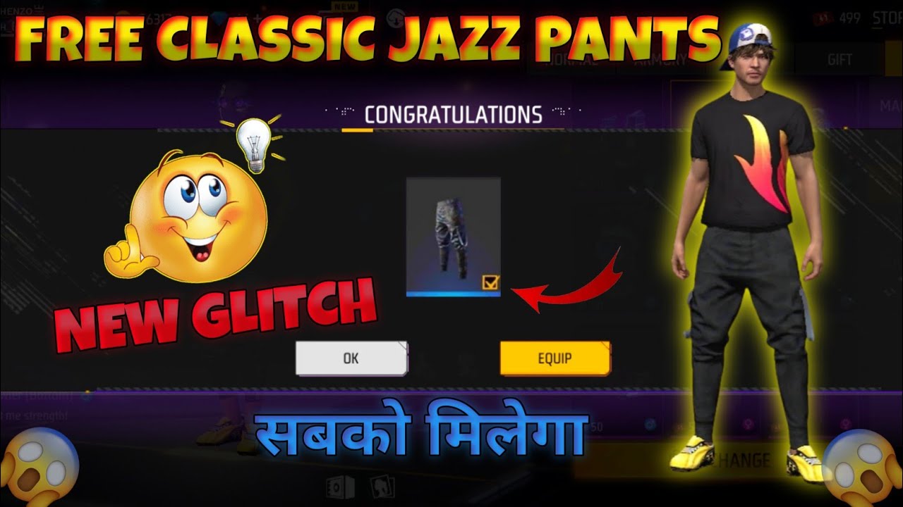 How To Get Classic Jazz Pants For Free In Free Fire | How To Get Jazz ...