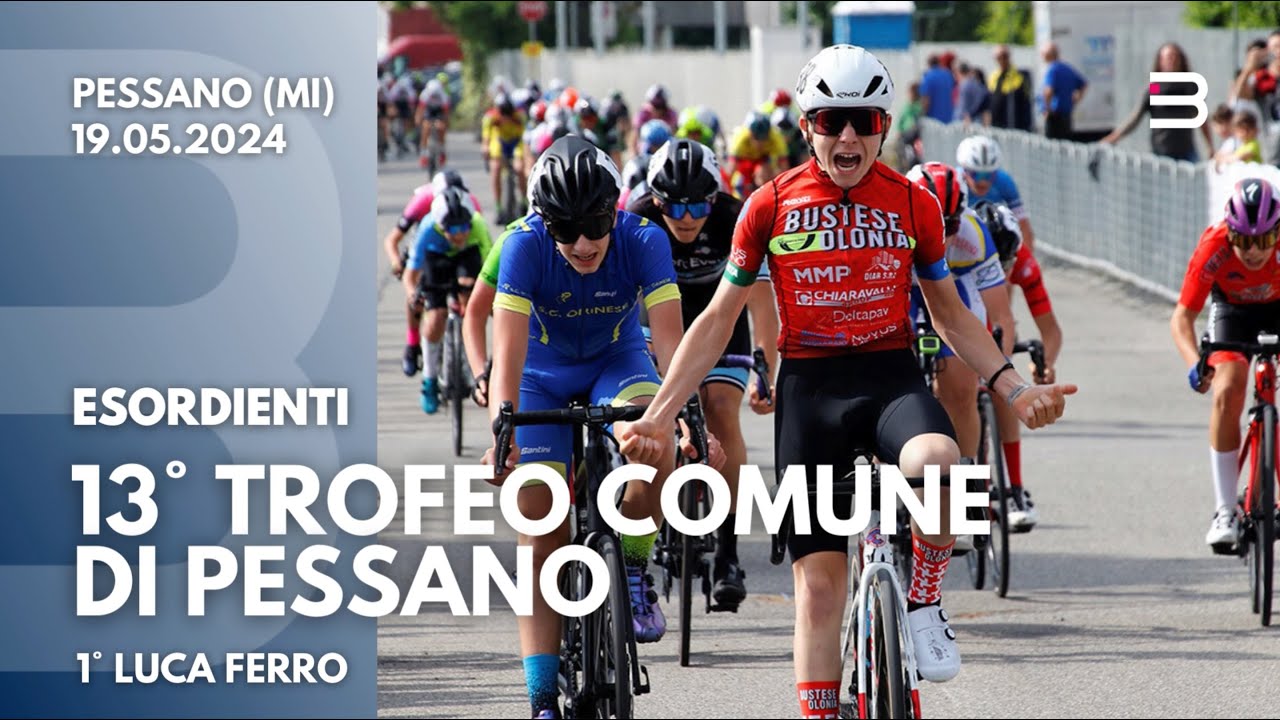 L'esordiente 1° anno Luca Ferro (Bustese Olonia) vince a Pessano - YouTube